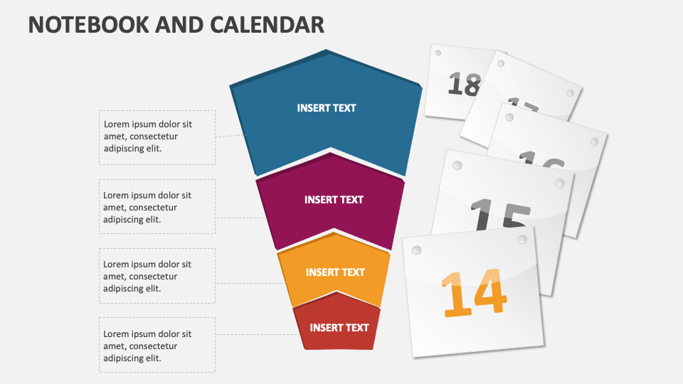 Notebook and Calendar Template for PowerPoint and Google Slides - PPT ...