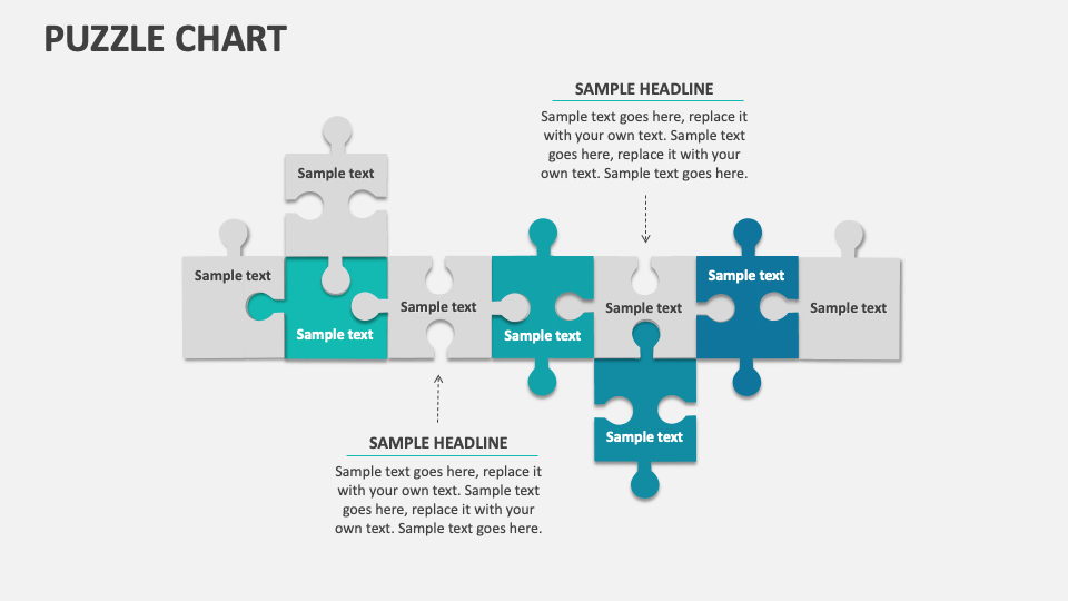 Puzzle Chart Template for PowerPoint and Google Slides - PPT Slides