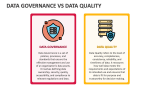 Data Governance Vs Data Quality PowerPoint and Google Slides Template - PPT Slides