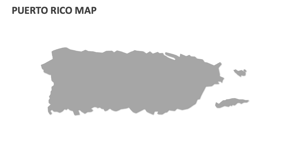 Puerto Rico Map for Google Slides and PowerPoint - PPT Slides