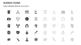 Science Icons for PowerPoint and Google Slides - PPT Slides