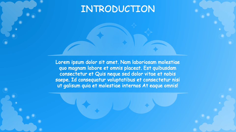 Creative Bubble Presentation Theme for PowerPoint and Google Slides ...