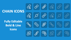 Chain Icons for Google Slides and PowerPoint