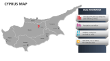 Cyprus Map for Google Slides and PowerPoint - PPT Slides
