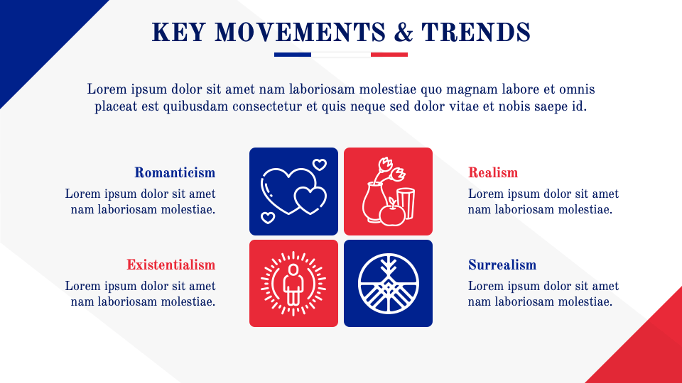 Free French Literature Presentation Theme Template for Google Slides ...