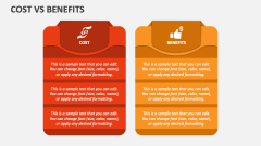 Cost Vs Benefits PowerPoint and Google Slides Template - PPT Slides