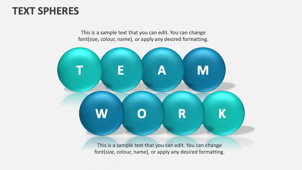 Text Spheres Template for PowerPoint and Google Slides - PPT Slides