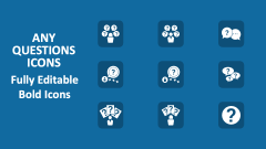 Any Questions Icons for Google Slides and PowerPoint