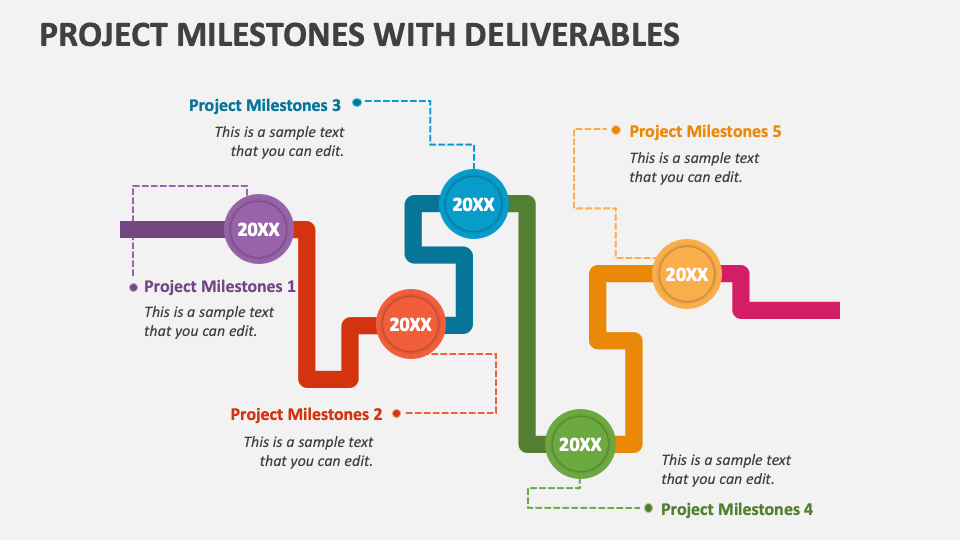 Project Milestones with Deliverables PowerPoint and Google Slides ...