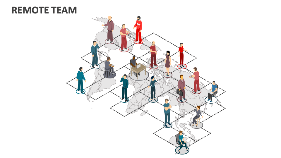 Remote Team PowerPoint and Google Slides Template - PPT Slides