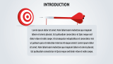 Free Target Dart Presentation Theme for Google Slides and PowerPoint