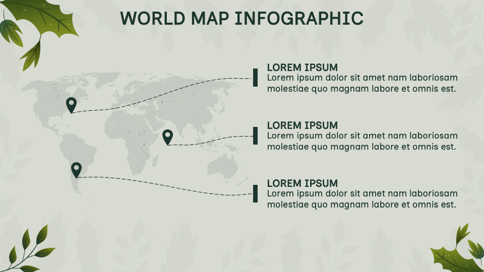 Free Leaf Background Presentation for Google Slides and PowerPoint
