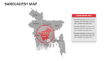 Bangladesh Map for Google Slides and PowerPoint - PPT Slides