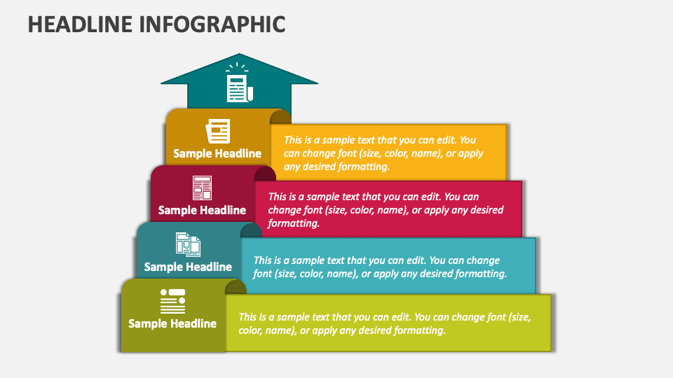 Headline Infographic PowerPoint and Google Slides Template - PPT Slides