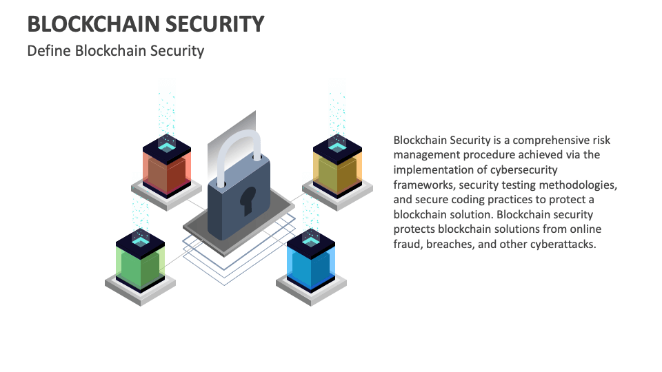 Blockchain Security PowerPoint and Google Slides Template - PPT Slides