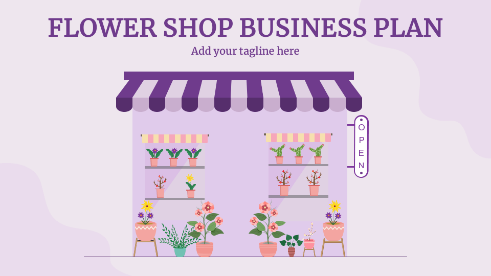 Flower Shop Business Plan PowerPoint and Google Slides Template - PPT ...