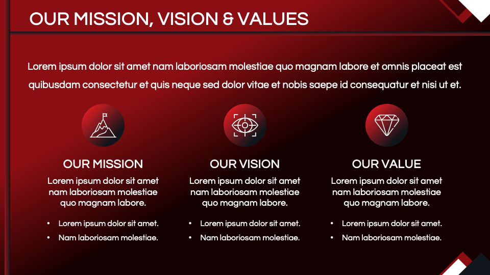 Red and Black Presentation Theme for Google Slides and PowerPoint - PPT ...