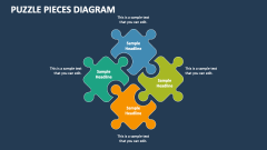 Puzzle Pieces Diagram Template for PowerPoint and Google Slides - PPT ...