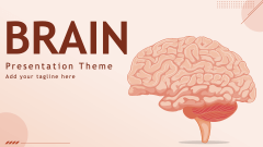 Free Brain Presentation Theme for Google Slides and PowerPoint