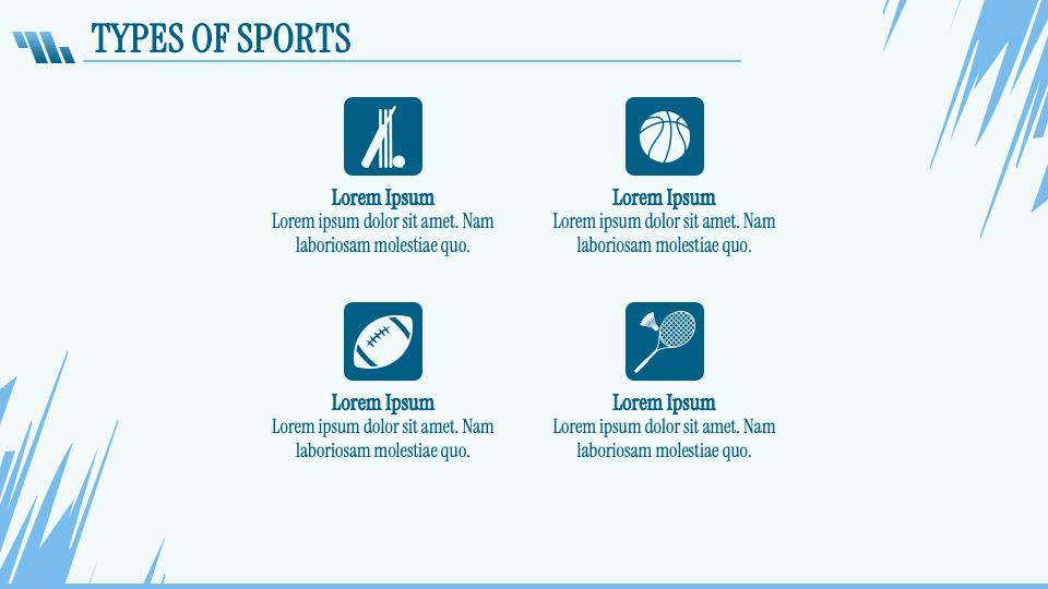 Free Sports Presentation Theme for Google Slides and PowerPoint