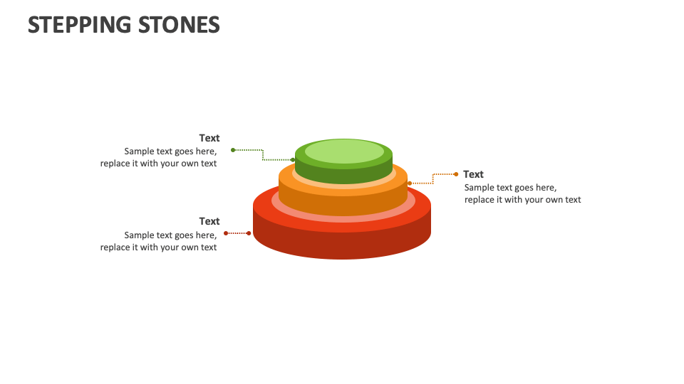 Stepping Stones Template for PowerPoint and Google Slides - PPT Slides