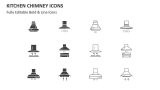 Kitchen Chimney Icons for PowerPoint and Google Slides - PPT Slides