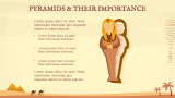 Free Egyptian Pyramids Presentation for Google Slides and PowerPoint