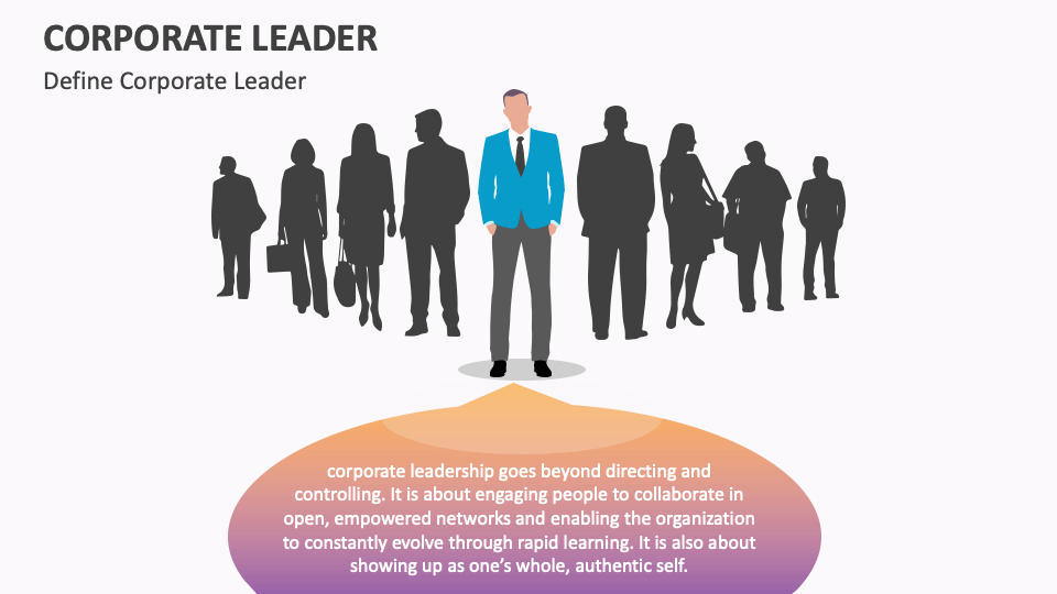 Corporate Leader PowerPoint and Google Slides Template - PPT Slides
