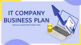 IT Company Business Plan Template for Google Slides and PowerPoint