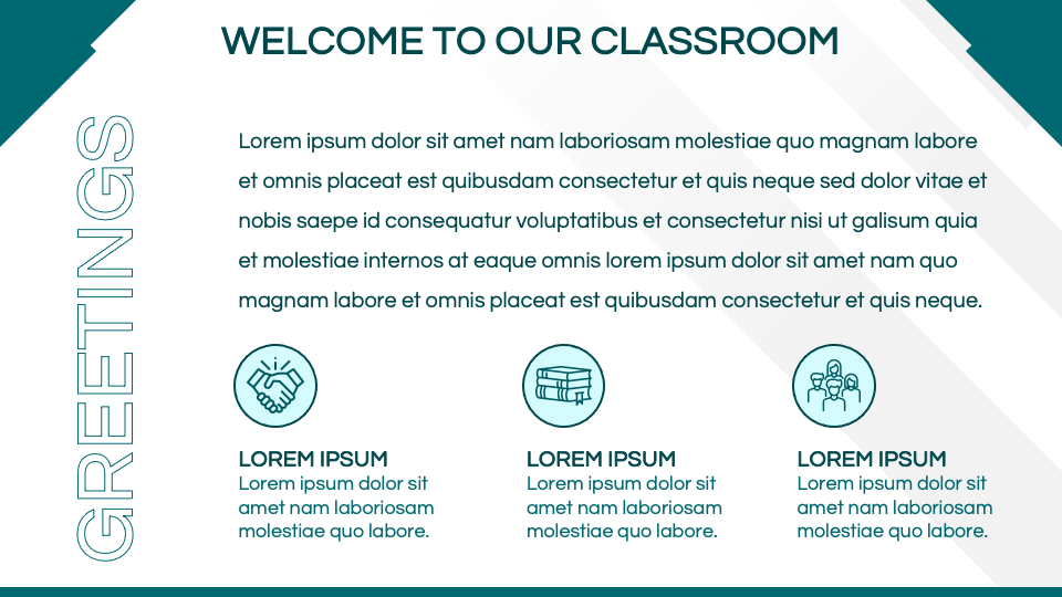 Class Orientation Template for Google Slides and PowerPoint - PPT Slides