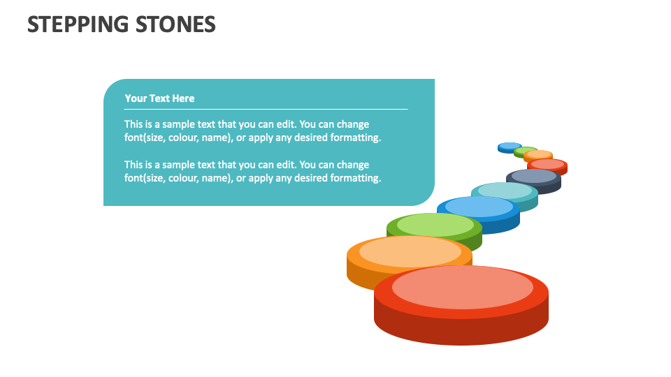 Stepping Stones Template for PowerPoint and Google Slides - PPT Slides