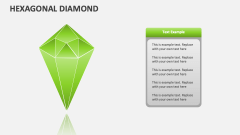 Hexagonal Diamond Template for PowerPoint and Google Slides - PPT Slides
