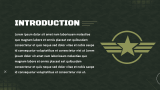 Free Military Background Presentation for Google Slides and PowerPoint