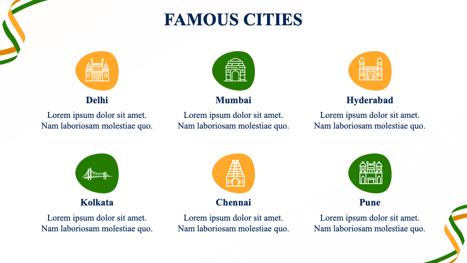 Free Presentation About India for Google Slides and PowerPoint