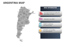 Argentina Map for Google Slides and PowerPoint - PPT Slides