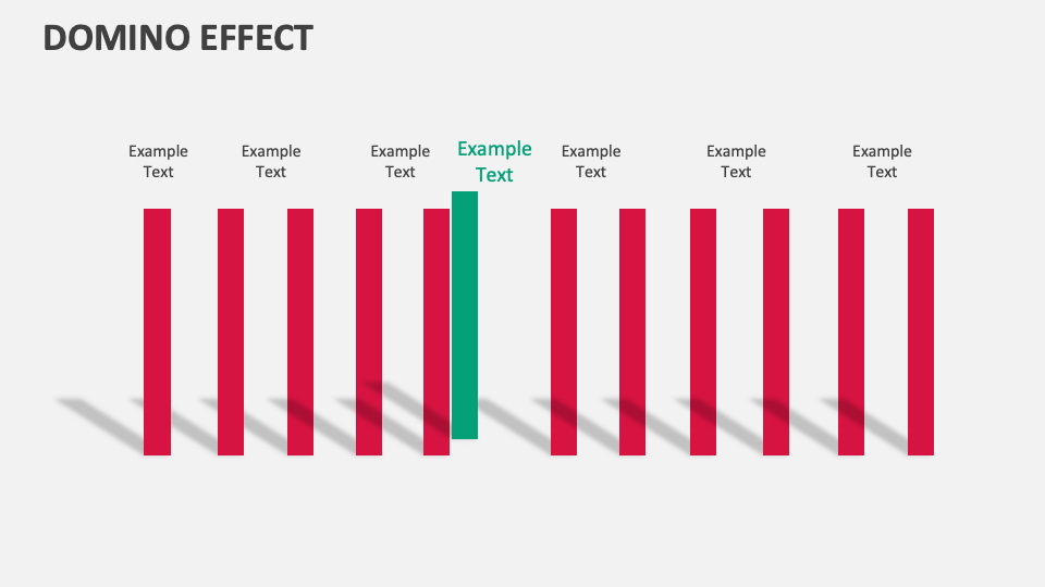 Domino Effect Template for PowerPoint and Google Slides - PPT Slides