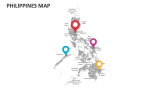 Philippines Map for Google Slides and PowerPoint - PPT Slides