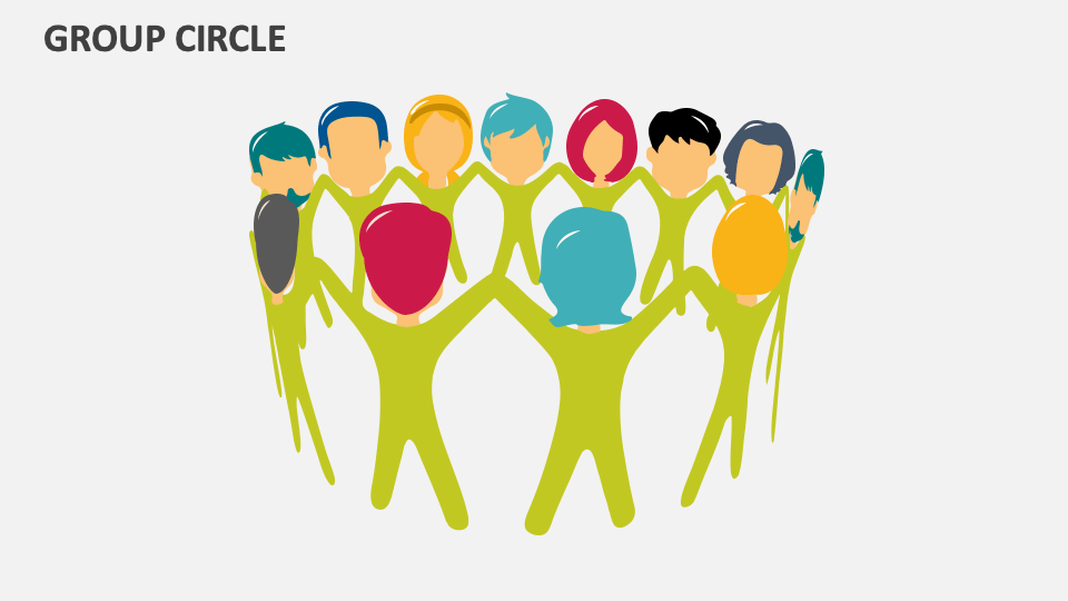 Group Circle Template for PowerPoint and Google Slides - PPT Slides