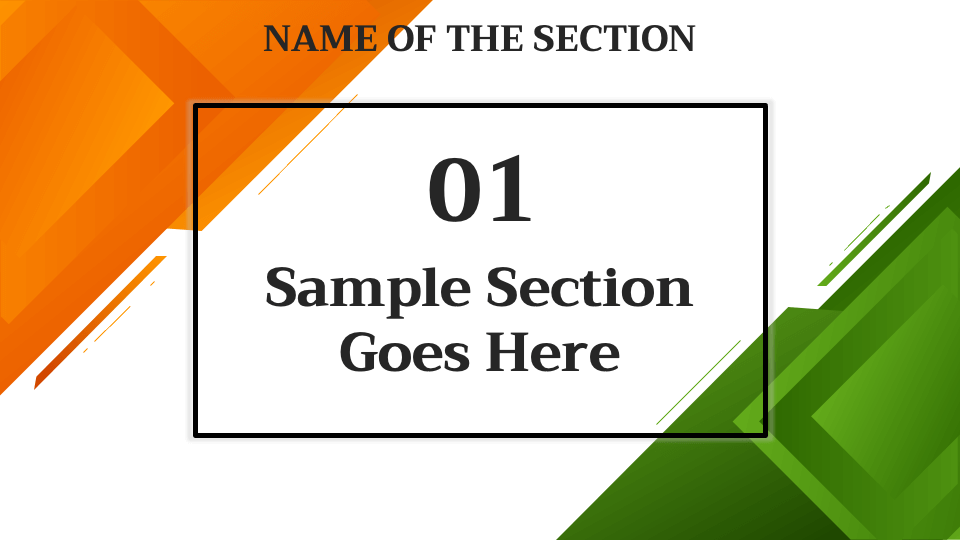 Tricolor Presentation Theme for PowerPoint and Google Slides - PPT Slides