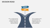 Decision Road PowerPoint and Google Slides Template - PPT Slides