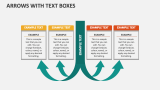 Arrows with Text Boxes Template for PowerPoint and Google Slides - PPT ...