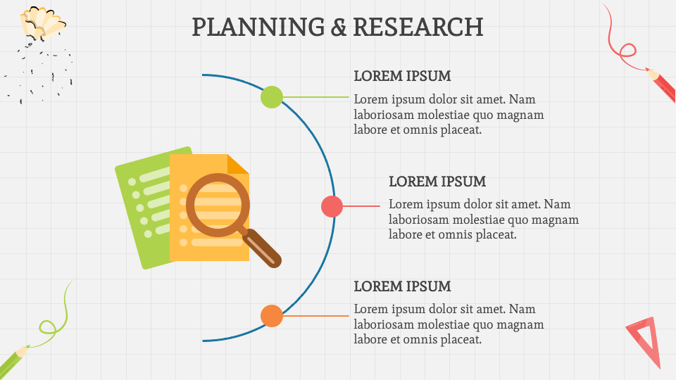 Free School Assignments Presentation Theme for Google Slides and PowerPoint