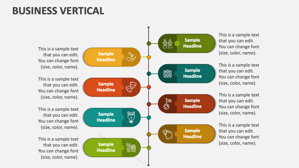 Business Vertical PowerPoint and Google Slides Template - PPT Slides