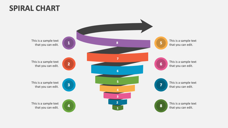 Spiral Chart Template for PowerPoint and Google Slides - PPT Slides