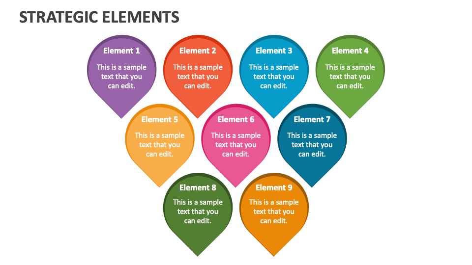 Strategic Elements PowerPoint and Google Slides Template - PPT Slides