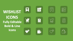 Wishlist Icons for Google Slides and PowerPoint