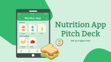 Nutrition App Pitch Deck for PowerPoint and Google Slides - PPT Slides