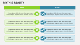 Myth and Reality Template for Google Slides and PowerPoint - PPT Slides