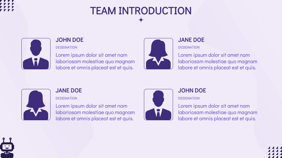 AI Chatbot App Pitch Deck for Google Slides and PowerPoint