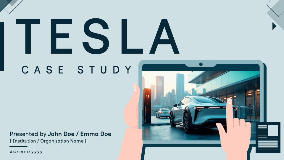 Free - Tesla Case Study Template for Google Slides and PowerPoint - PPT ...